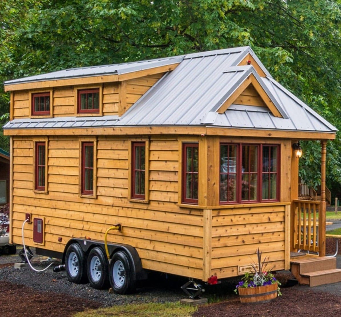 +10 mini casas rodantes prefabricadas de madera. - Casas de Campo