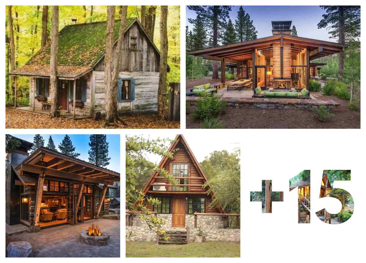 +15 modelos de cabañas rusticas pequeñas diseñadas con madera. - Casas ...