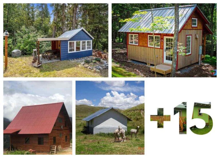 +15 casas de campo con techo de calamina. - Casas de Campo