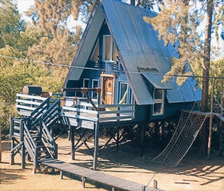 ¿Cómo hacer una casa alpina o triangular? - Casas de Campo