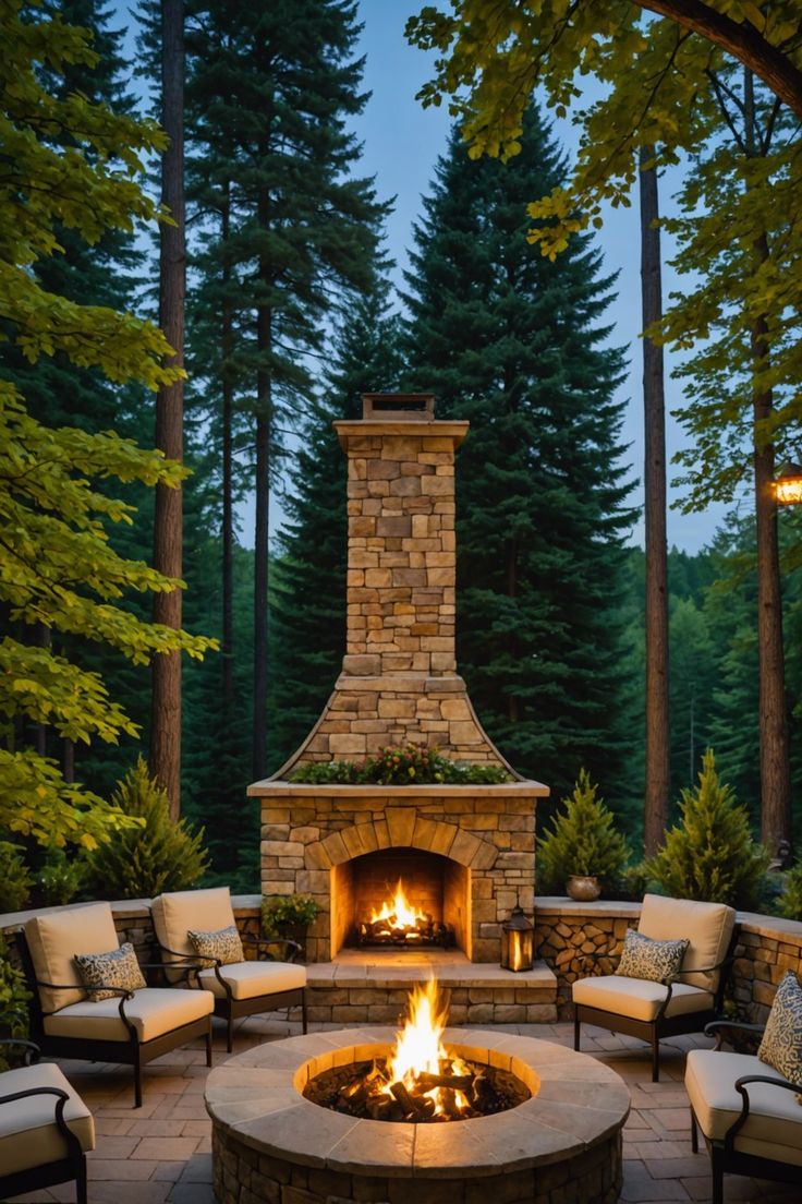 Chimeneas exteriores para casas de campo. - Casas de Campo